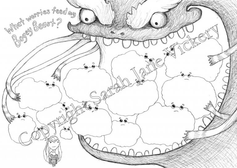 Facing Fears Worksheets (PDF) Digital Download - 5 Pages - SJ.Vickery ...