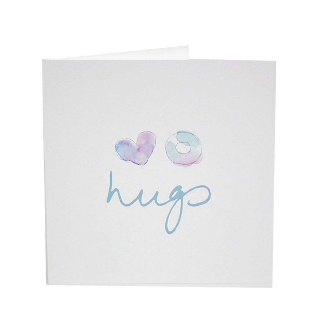 Follow Your Heart Hugs greeting card - SJ.Vickery Designs Ltd.