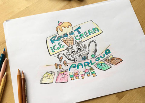 Cartoon Robots, Ice cream and Constructing a more Creative Brain - SJ ...